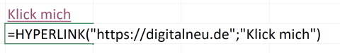 Der Hyperlink in Excel einfach erklärt - digitalneu.de